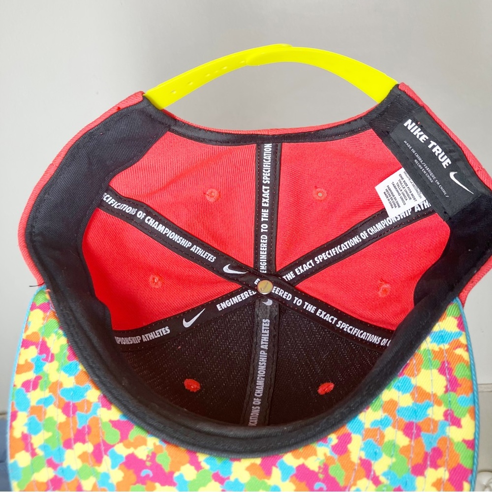 Rare Snapback Hat - Nike True Lebron James Hat Neon C… - Gem